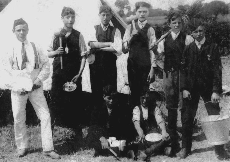 Church Lads Brigade in camp - Sudbury Photo Archive