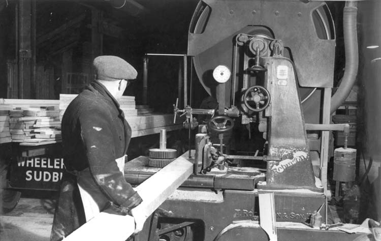 Wheelers Chilton timber works - Sudbury Photo Archive